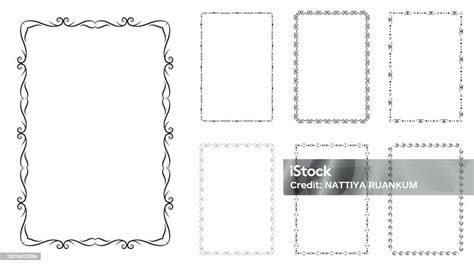 장식 프레임 복고풍 장식 프레임 빈티지 테두리 서예 디자인 요소 테두리와 프레임 0명에 대한 스톡 벡터 아트 및 기타 이미지 0명 라벨 메뉴판 Istock