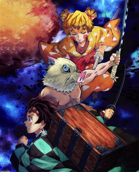 Joe Morris On Twitter Tanjirou And Nezuko With Zenitsu And Inosuke Tanjirou Zenitsu Inosuke