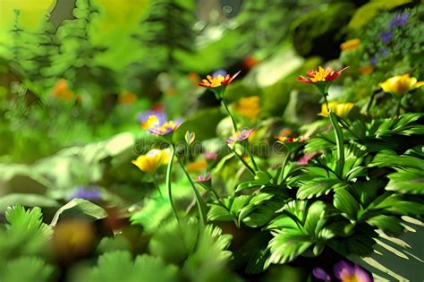 Green Macro Grass Art Stock Image Image Of Garden Produce 272870135