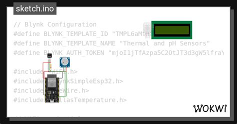 Thermal And Ph Sensors J Wokwi Esp32 Stm32 Arduino Simulator