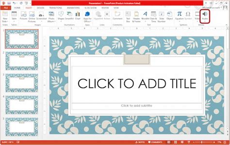 How To Add Music To Powerpoint Through Web And Recording