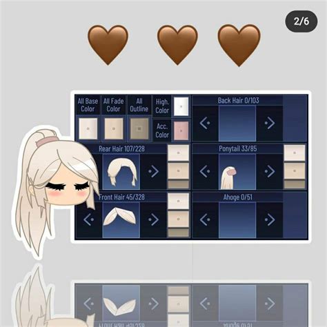 Ghim Của Brittany Vito Mathis Trên Gacha Life Stuff Tóc