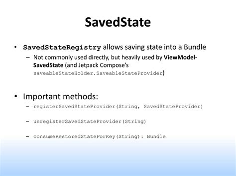 Reactive State Management With Jetpack Components Ppt