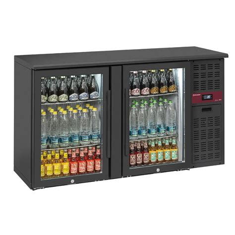 Refroidisseur De Bouteilles 2 Portes Vitrées Avec Pieds Réglables 320