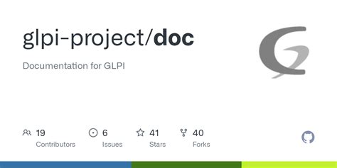 GitHub Glpi Project Doc Documentation For GLPI