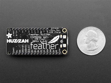 Adafruit Assembled Adafruit Feather Huzzah With Esp8266 With Headers