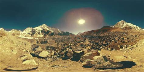 Video 360 Vr Of The Everest Base Camp At Khumbu Glacier Khumbu Valley