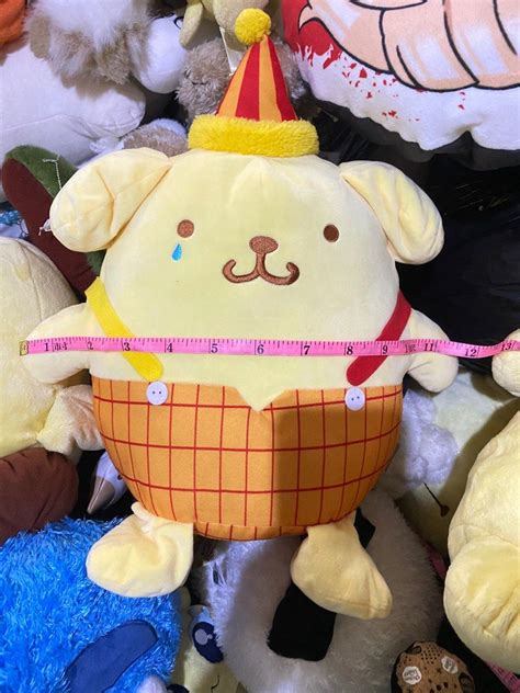 Sanrio Pompompurin Cry Party Plush Hobbies And Toys Toys And Games On Carousell