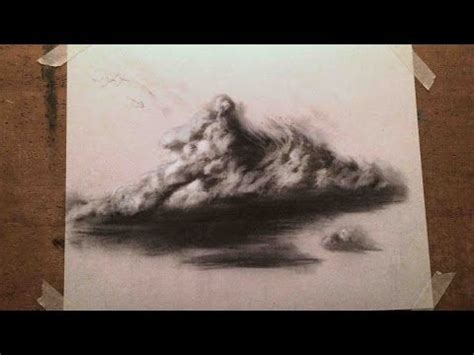 How To Draw A Realistic Cloud A Basic Tutorial For Beginners Trees Drawing Tutorial Cloud