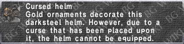 Cursed Helm Ffxi Wiki