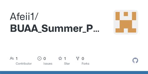 GitHub Afeii BUAA Summer Python