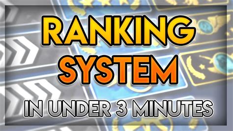 Csgo Ranking System Explained In Under 3 Minutes Youtube
