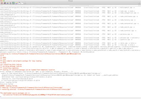 Gbm Issue Installation R Issue Gbm Developers Gbm GitHub