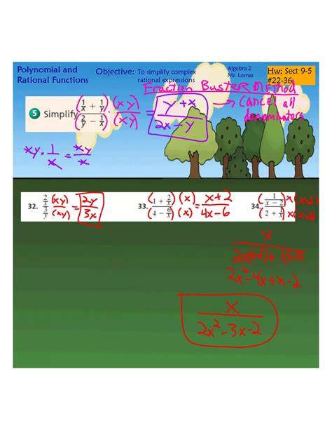 Simplify Complex Rational Expressions Pdf