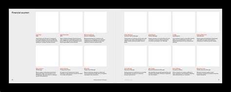 A4 Business Brochure Report Grid System For Indesign Behance