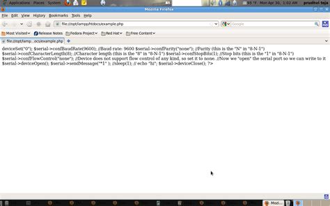 Php Serial Port Communication Linux Tutorial Lasopahome