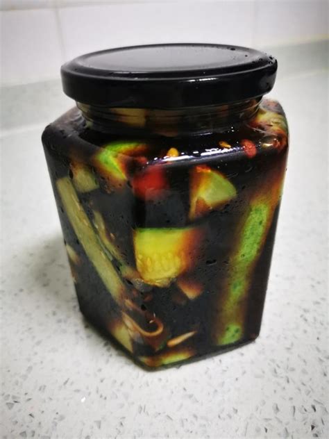 【爽口黄瓜咸菜的做法步骤图，怎么做好吃】快乐的小鱼儿妈妈 下厨房