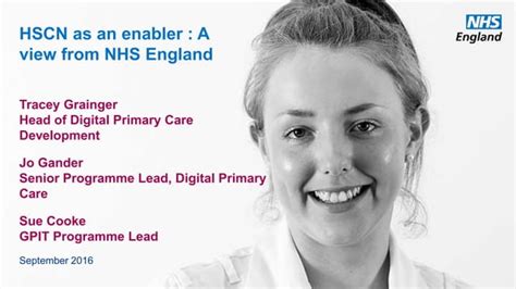 16 09 15 Hscn Roadshows Nhse Plenary Sept 2016 Tg Accessible Ppt