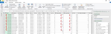 Excel Rellenar Celdas Null Power Query