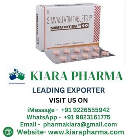 Simvastatin 40mg Tablets At ₹ 329strip Simvastatin Tablet In Nagpur
