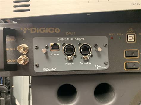 Digico Orange Box With Klang And Dante Cards Reverb