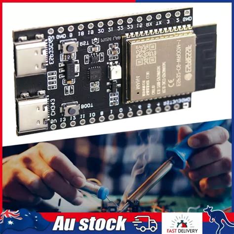 Esp32 C6 Minimum System Board Risc V Esp32 C6 Wroom 1 Core Board 512kb Sram 2139 Picclick Au