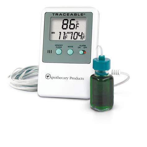 Traceable® Memory Monitoring Refrigerator Freezer Thermometer Apothecary Products