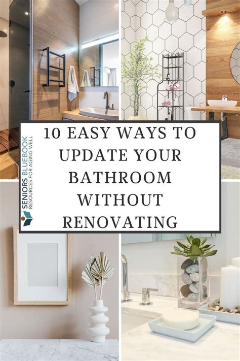 10 easy ways to update your bathroom without renovating artofit