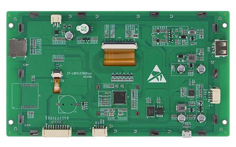 Self Designed USART HMI LCM 7 Inch Intelligent TFT Touch Display Panel 7 0 Inch UART Screen