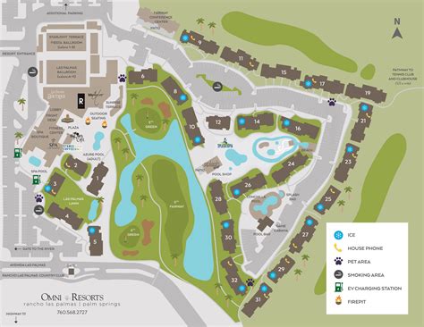 Omni Rancho Las Palmas Map 2024 2022 Allmaps Preserving Every