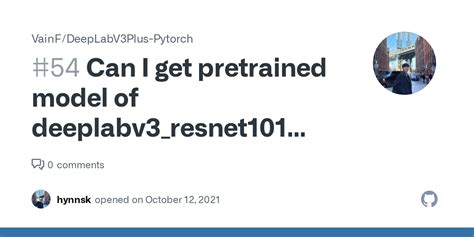 can i get pretrained model of deeplabv3 resnet101 and deeplabv3