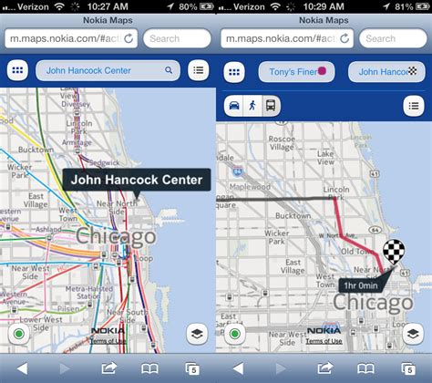 Replacing IOS 6 Maps Hands On With MapQuest Bing Waze Google Nokia