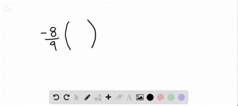 SOLVED Find The Reciprocal Of Each Number Then Find The Product Of The Given Number And Its