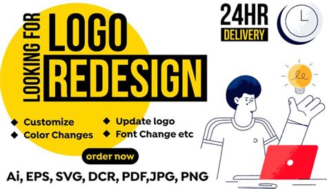 I Will Do Logo Redesign Redo Edit Modify Fix Update Vectorize Your Existing Brand By HanifRang