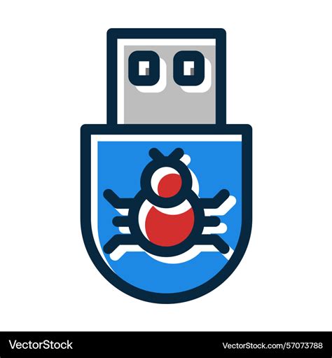 Boot Sector Thick Line Filled Dark Colors Icons Vector Image