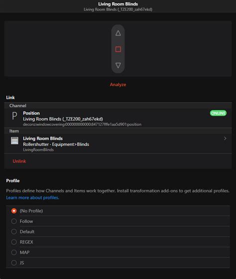 Deconz Window Covering Not Working · Issue 10774 · Openhabopenhab