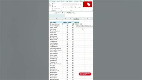 New Trick In Result Topic In Excel Newvideo Tricks Excelfunction Youtube