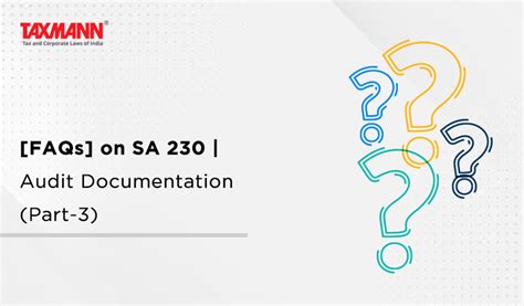 Faqs On Sa 230 Audit Documentation Part 3