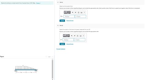 Solved Replace The Loading By A Single Resultant Force
