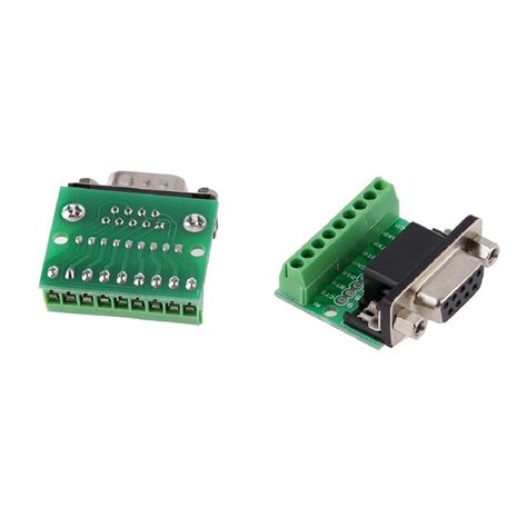 Electronic Spices Db9 Male Screw Terminal To Rs232 Rs485 Conversion Board Computers