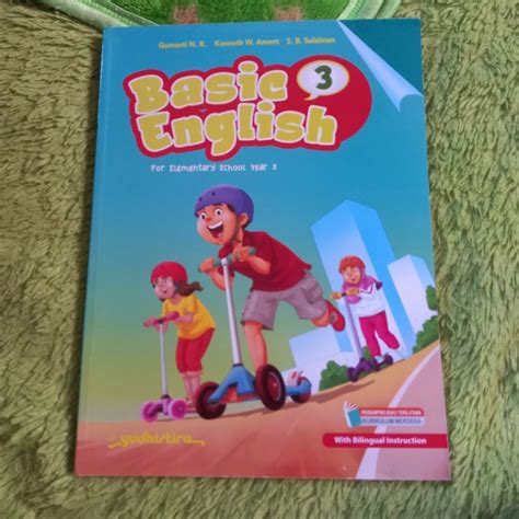 Original English Book Basic English Class 3rd Sd Merdeka Curriculum Shopee Malaysia