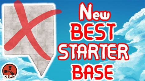 This Is The New Best Starter Base Design In Rust YouTube