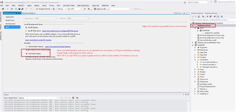 C Azure Emulator With Full Iis Stack Overflow