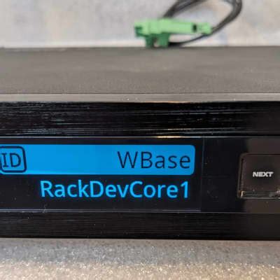 QSC Q Sys Core F Programmable Network Audio Processor Reverb