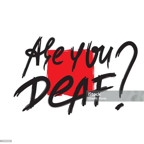 청각 장애가 있습니까 동기 부여 따옴표를 고무 손으로 그린 글자 청소년 속어 숙어 영감을 주는 포스터 티셔츠 가방 컵 카드 전단지 스티커 배지를 인쇄하세요 감성 서예 쓰기