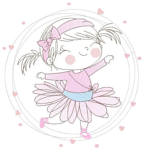 Ballerina Embroidery Designs Ballet Embroidery Design Machine Embroi