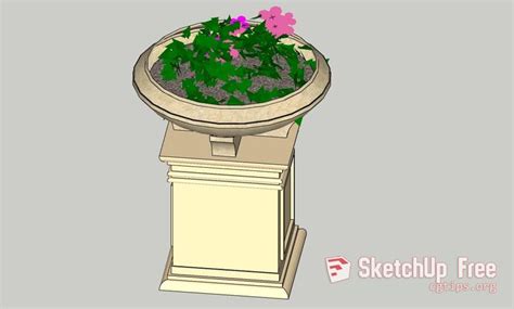 795 Decorative Columns Sketchup Model