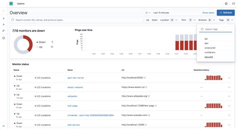 elastic uptime monitoring 7 6 0 released elastic blog