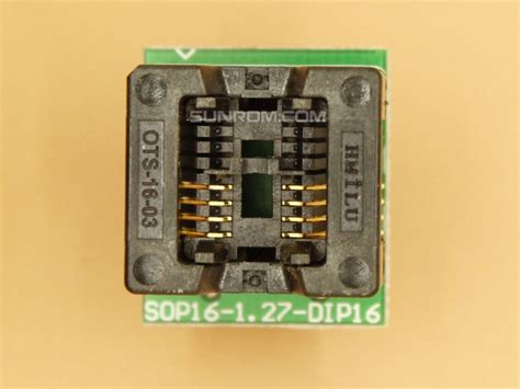 Soic8 Sop8 Smd Zif Socket For Narrow Body 381mm Having 127mm Pitch