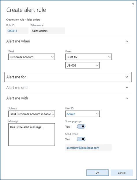 Alerts Are Back In Dynamics 365 For Finance And Operations Ellipse Solutions